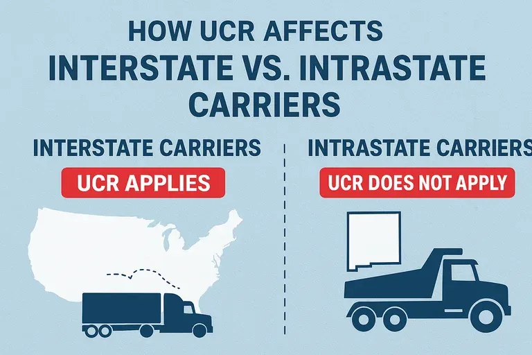 How UCR Affects Interstate vs Intrastate Carriers